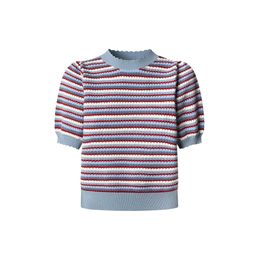 Pepe Jeans Pullover 'Kamia' Damen Gr&ouml;&szlig;e L blau / rot / wei&szlig;