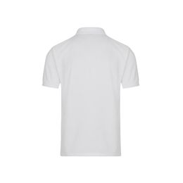 Poloshirt TRIGEMA "TRIGEMA Poloshirt DELUXE Piqu&eacute;", Jungen, Gr. 92, wei&szlig;, Piqu&eacute;, 100% Baumwolle, Basic, lang, ohne Ausschnitt, Shirts