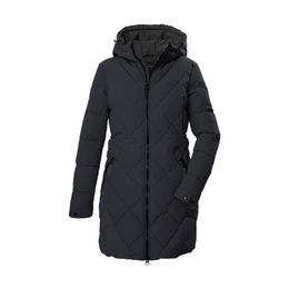 G.I.G.A. by Killtec Steppmantel "GW 89 WMN QLTD PRK", Damen, Gr. 46, schwarz, Obermaterial: 100% Polyester;Futter: 100% Polyester;F&uuml;llung: 100% Polyester, G.I.G.A. DX BY KILLTEC, M&auml;ntel Steppmantel, Wasserabweisender Steppparka mit Teflon EcoElite&trade; Impr&auml;gnierung