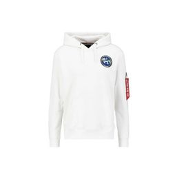 Alpha Industries Sweatshirt 'Apollo Mission' Herren Gr&ouml;&szlig;e XXL wei&szlig;