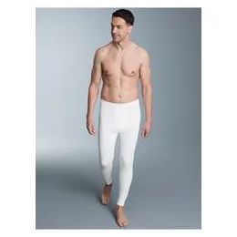 Lange Unterhose TRIGEMA "TRIGEMA Lange Unterhose im Doppelpack", Herren, Gr. 5, 2 Stk., wei&szlig;, 100% Baumwolle (Bio-Baumwolle kbA), Unterhosen Unterhose Unterw&auml;sche Multipacks Lange Unterhose