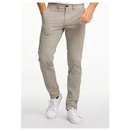 Chinos LINDBERGH "Chino Slim Fit", Herren, Gr. 36, L&auml;nge 32, beige (sand), Obermaterial: 57% Baumwolle, 39% Polyester, 4% Elasthan, slim fit, Hosen