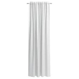Neutex for you! Vorhang NEUTEX FOR YOU "Kiss", wei&szlig; (wollwei&szlig;), B:142cm H:235cm, Jacquard, Polyester, Gardinen, Schal mit verdeckten Schlaufen, Breite 142 cm, nach Ma&szlig;