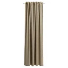 Neutex for you! Vorhang nach Ma&szlig; NEUTEX FOR YOU "VELVETDREAM", beige (leinen), B:137cm H:150cm, Jacquard, Obermaterial: 100% Polyester, Gardinen nach Ma&szlig;, Uni Blackout mit samtiger Oberfl&auml;che