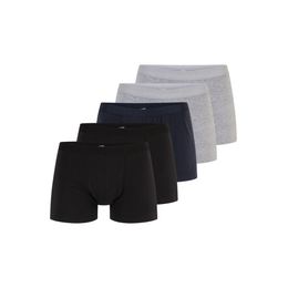 ABOUT YOU Boxershorts 'Falk' Herren Gr&ouml;&szlig;e L navy / graumeliert / schwarz