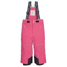 Skihose "FISW 48 MNS SKI PNTS", M&auml;dchen, Gr. 86/92, Normalgr&ouml;&szlig;en, dunkelros&eacute;, Obermaterial: 100% Polyester;Futter: 100% Polyester;F&uuml;llung: 100% Polyester, FIRST INSTINCT BY Killtec, Hosen Skihose, Wasser- und winddichte Schneehose mit Grow-Up-Funktion