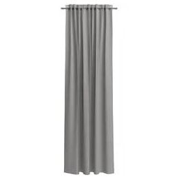 Neutex for you! Vorhang nach Ma&szlig; NEUTEX FOR YOU "EVA", grau, B:550cm H:100cm, Obermaterial: 100% Polyester, Gardinen nach Ma&szlig;, Uni-Voile mit elegantem Glanz