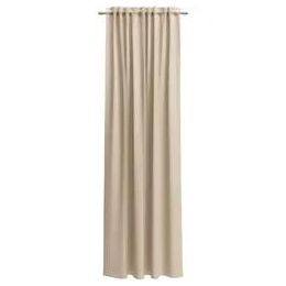 Neutex for you! Vorhang nach Ma&szlig; NEUTEX FOR YOU "EVA", beige (hellbeige), B:142cm H:280cm, Obermaterial: 100% Polyester, Gardinen nach Ma&szlig;, Uni-Voile mit elegantem Glanz
