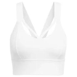 Sport-BH Urban Classics "Urban Classics Ladies Sports Bra crossed", Damen, Gr. S, Cup 0, wei&szlig;, 80% Nylon, 20% Elasthan, BHs Sport-BH