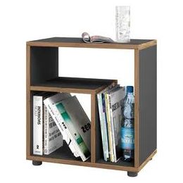 Couchtisch Vcm "Holz Beistelltisch Couchtisch Sofatisch Zeito", braun (anthrazit, honig, eiche), B:50cm T:30cm, Tische, Couchtisch