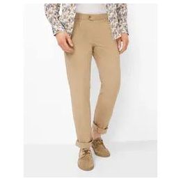 Bundfaltenhose Eurex By Brax "Style LUIS", Herren, Gr. 31U, Unterbauchgr&ouml;&szlig;en, beige, Web, 61% Baumwolle, 36% Lyocell, 3% Elasthan, Hosen