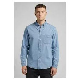 Only & Sons Jeanshemd ONLY & SONS "ONSORSON REGULAR YFM DNM SHIRT NOOS", Herren, Gr. L, N-Gr, light blau denim, Web, Obermaterial: 100% Baumwolle, unifarben, regular fit normal, Hemden Jeanshemd
