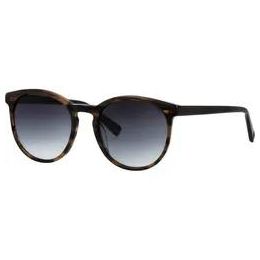 Sonnenbrille BRENDEL EYEWEAR "BRENDEL eyewear Sonnenbrille", draufg&auml;ngerisches mokka gestreift, Sonnenbrillen Sonnenbrille