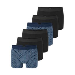 Schiesser Boxershorts '95/5 Organic Cotton' Herren Gr&ouml;&szlig;e L blau