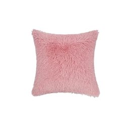 CS Schmal como Kissen Fluffi rosa/pink Ma&szlig;e (cm): B: 45 &raquo; H&ouml;ffner