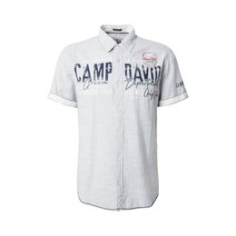 CAMP DAVID Hemd Herren Gr&ouml;&szlig;e 4XL navy / pastellgr&uuml;n / rot / wei&szlig;