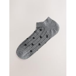 next Socken Damen Gr&ouml;&szlig;e 36/41 hellgrau / schwarz / wei&szlig;