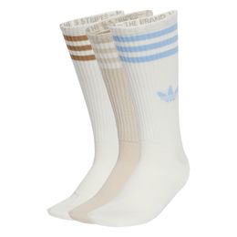 adidas originals Socken Damen Gr&ouml;&szlig;e 31/33 beige / hellblau / braun / wei&szlig;
