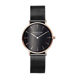 Victoria Hyde Analog Watch 'Metropolitan' male Black size One Size