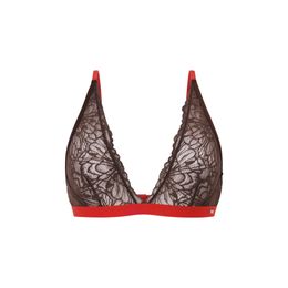 Pepe Jeans BH ' LACE' Damen Gr&ouml;&szlig;e 90 braun / rot