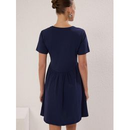 Trendyol Kleid Damen Gr&ouml;&szlig;e 34 indigo Winterkleid