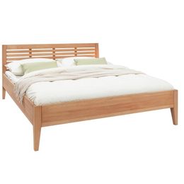 Linea Natura Bett, Buche, Holz, Buche, massiv, 180x200 cm, Schlafzimmer, Betten, Doppelbetten