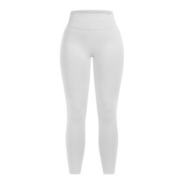 Smilodox Leggings mit Scrunch f&uuml;r Yoga & Pilates Damen Gr&ouml;&szlig;e XS beige