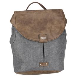 Zwei Rucksack 'Olli' Damen Gr&ouml;&szlig;e One Size braun / grau