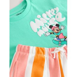 next Set 'Mickey Mouse' Jungen Gr&ouml;&szlig;e 116 mint / orange / rosa / wei&szlig;