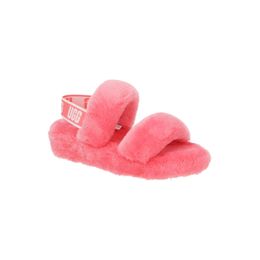 UGG Australia UGG Pantolette 'UGG Oh Yeah Hausschuhe pink Fell 1107953' Damen Gr&ouml;&szlig;e 43 pink