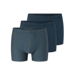 Schiesser Boxer shorts '95/5 Essentials - Organic Cotton' male Blue size XXL