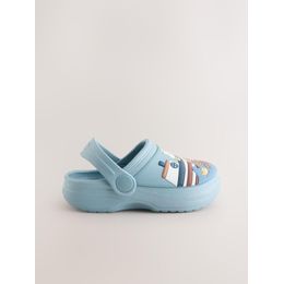 next Clogs Jungen Gr&ouml;&szlig;e 32 navy / hellblau / braun / rot