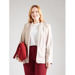 Only Carmakoma Blazer 'CARPOPTRASH-ELLY' Damen Gr&ouml;&szlig;e 54 beige