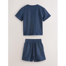 Superdry & Co Set:T-Shirt und Shorts Jungen Gr&ouml;&szlig;e 98 navy