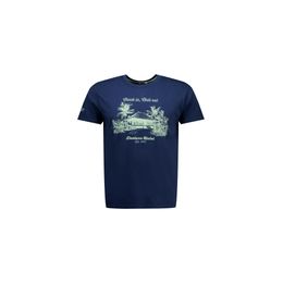 Deeluxe T-shirt ' JUNGLE ' Herren Gr&ouml;&szlig;e XL navy