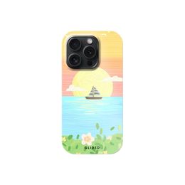 Glided Smartphoneh&uuml;lle 'Cute Sunset Glided Handyh&uuml;lle' Damen Gr&ouml;&szlig;e iPhone 15 Plus schwarz