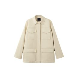 Mango Between-Seasons Parka 'KYO' female Beige size XS