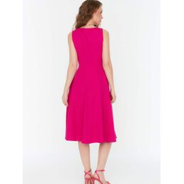 Trendyol Kleid Damen Gr&ouml;&szlig;e 40 fuchsia Winterkleid