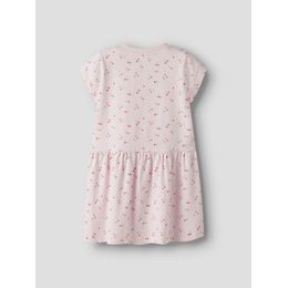 name it Kleid 'NMFVILINSE' M&auml;dchen Gr&ouml;&szlig;e 116 gr&uuml;n / pink / pastellpink / rotmeliert