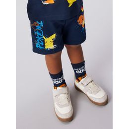 name it Shorts 'NMMMUMI POKEMON' Jungen Gr&ouml;&szlig;e 98 navy / azur / gelb / orange