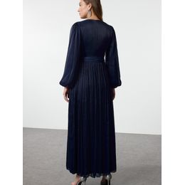 Trendyol Kleid Damen Gr&ouml;&szlig;e 42 navy Winterkleid