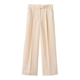 Mango Pleated Pants 'Veronica' female Beige size 36