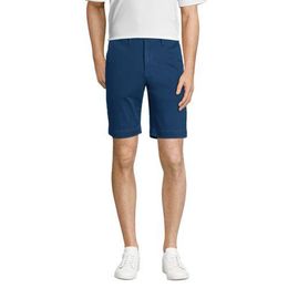 LANDS' END Chino-Shorts mit Stretch, Classic Fit, Herren,  Blau, Baumwoll-Mischung, by Lands' End