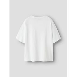 name it T-Shirt M&auml;dchen Gr&ouml;&szlig;e 122/128 braun / pink / schwarz / wei&szlig;