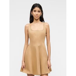 Hugo Kleid 'Kademe-1_B' Damen Gr&ouml;&szlig;e 36 beige Winterkleid