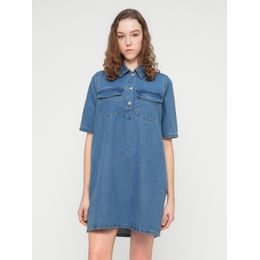 Noisy may Kleid 'NMINDIE' Damen Gr&ouml;&szlig;e 34 blue denim Winterkleid