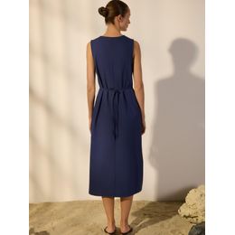 Trendyol Kleid Damen Gr&ouml;&szlig;e 42 dunkelblau Winterkleid
