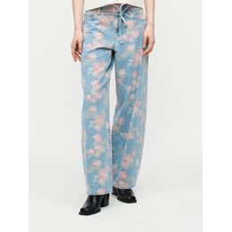 Only Jeans 'ONLGIANNA' Damen Gr&ouml;&szlig;e 28 blue denim / hellgrau / pink / rosa