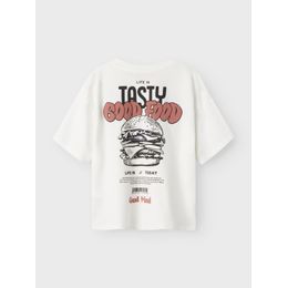 name it T-Shirt Jungen Gr&ouml;&szlig;e 146/152 wei&szlig;