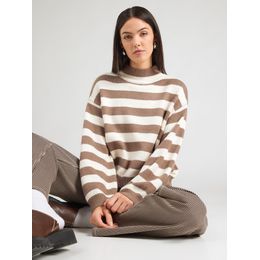 French Connection Pullover 'LARISA' Damen Gr&ouml;&szlig;e XL camel / offwhite